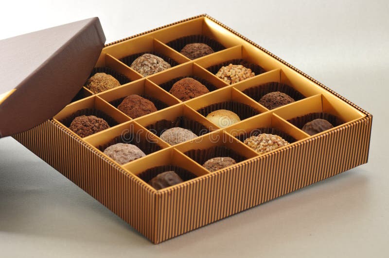 Assorted chocolate stock image. Image of assorted, golden - 57974005