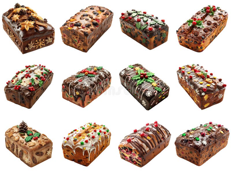 Assorted Christmas Candies in Festive Colors Stock Image - Illustration ...