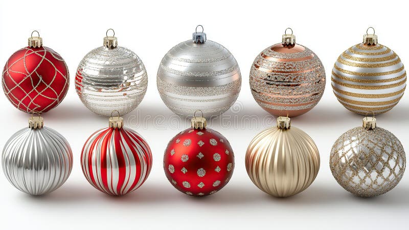 Assorted Christmas Candies in Festive Colors Stock Image - Illustration ...