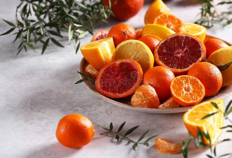 Assorted citruses stock image. Image of fresh, healthy - 219329215