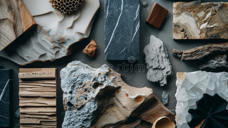 Assorted Collection of Various Rocks Stock Photo - Image of assortment ...