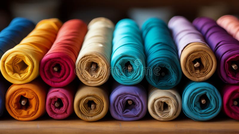 Assorted Colored Spools of Thread Stock Photo - Image of colors, multi ...