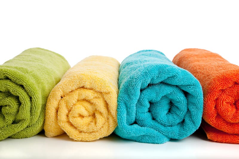 Two bath towels stock photo. Image of bath, cotton, towels - 3045592