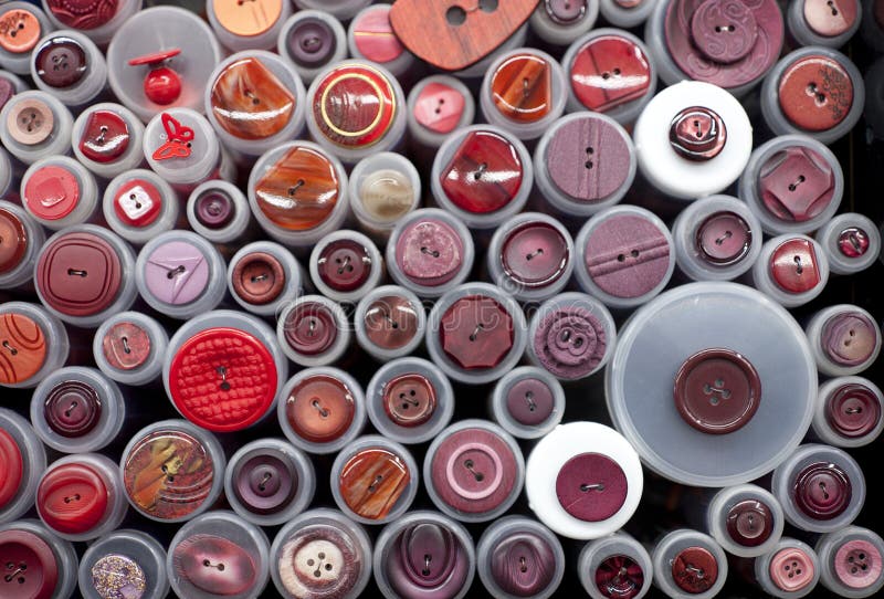 Assorted colorful buttons stock image. Image of accessories - 26561421