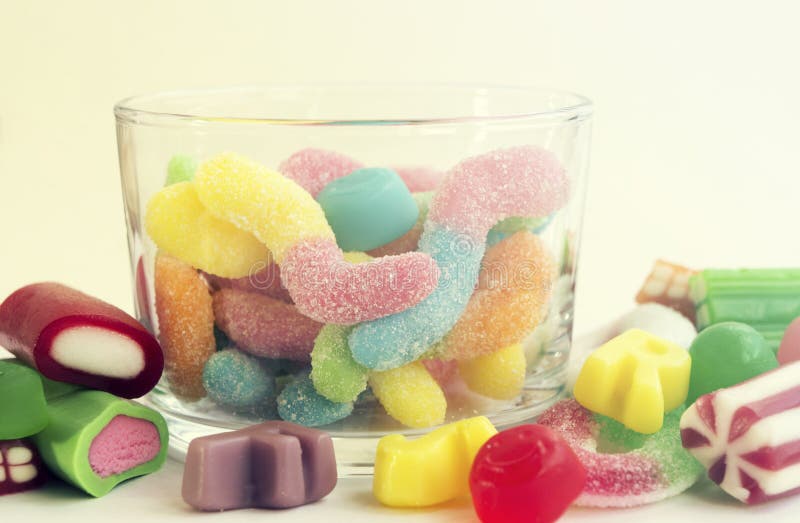 Assorted Colorful Candies / Sweets. Stock Image - Image of candies ...