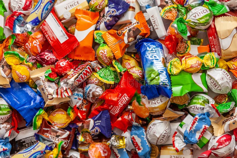 Chocolate wrappers stock image. Image of snack, sugar, overeat - 564233