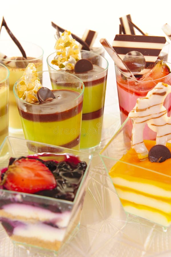 Assorted colorful desserts stock image. Image of glaze - 6545891