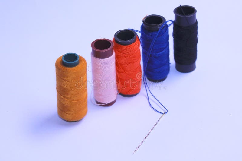 Assorted Colorful of Sewing Threads Who Seen Beauty Make Spirit Sewing ...