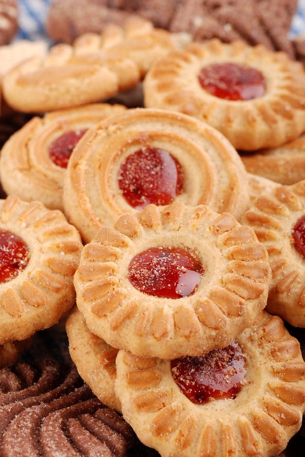 Assorted cookies stock image. Image of cookie, biscuit - 24701665