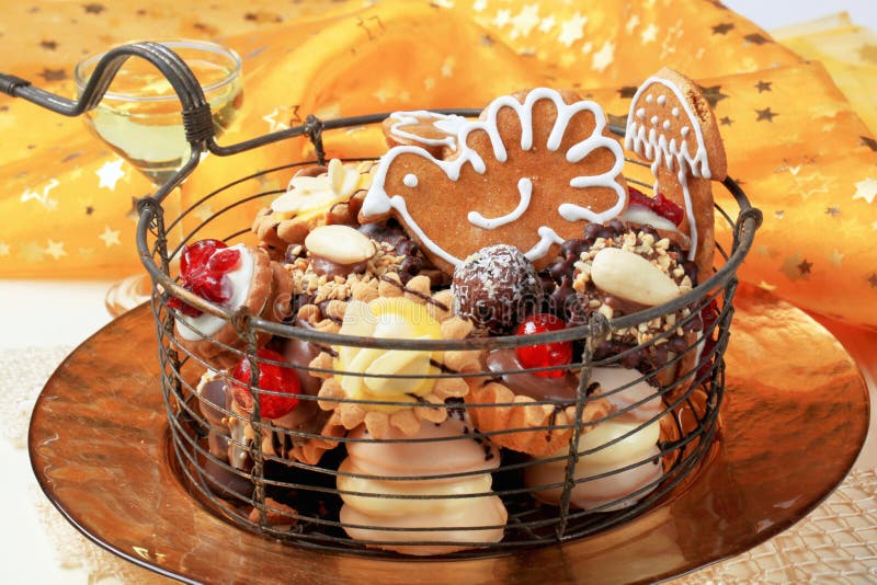 Assorted cookies stock image. Image of tartlets, homemade - 33561181