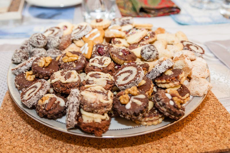Assorted cookies stock photo. Image of edible, group - 44830978