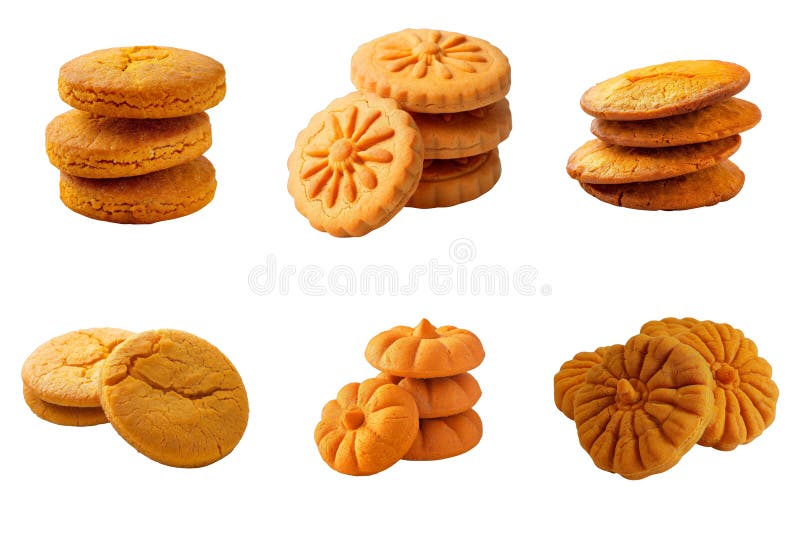Assorted Cookies with Various Shapes and Designs Stock Image ...