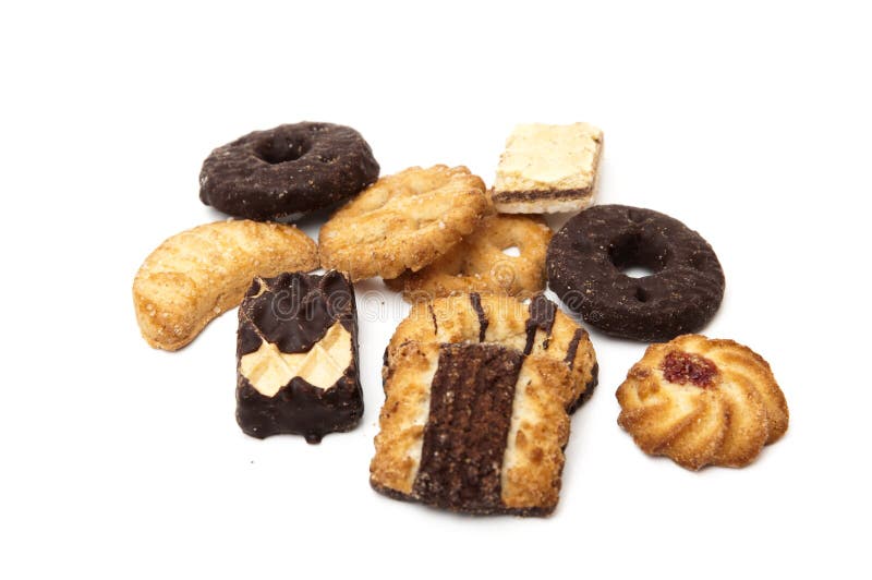 Assorted cookies stock photo. Image of particles, white - 31778976
