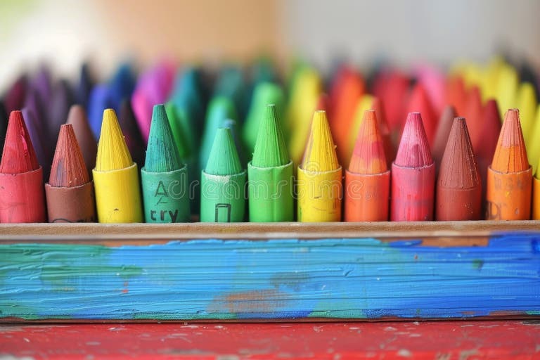 Colors Crayons Learning Stock Illustrations – 657 Colors Crayons ...