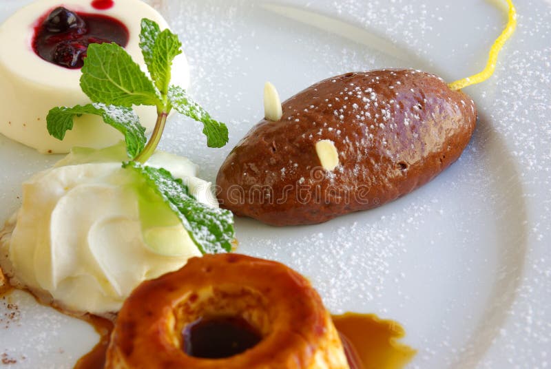 Assorted Desserts stock photo. Image of prepared, cocoa - 14083220