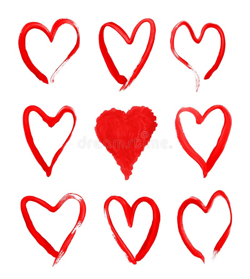 181 Frame Abstract Doodle Hearts Stock Photos - Free & Royalty-Free ...