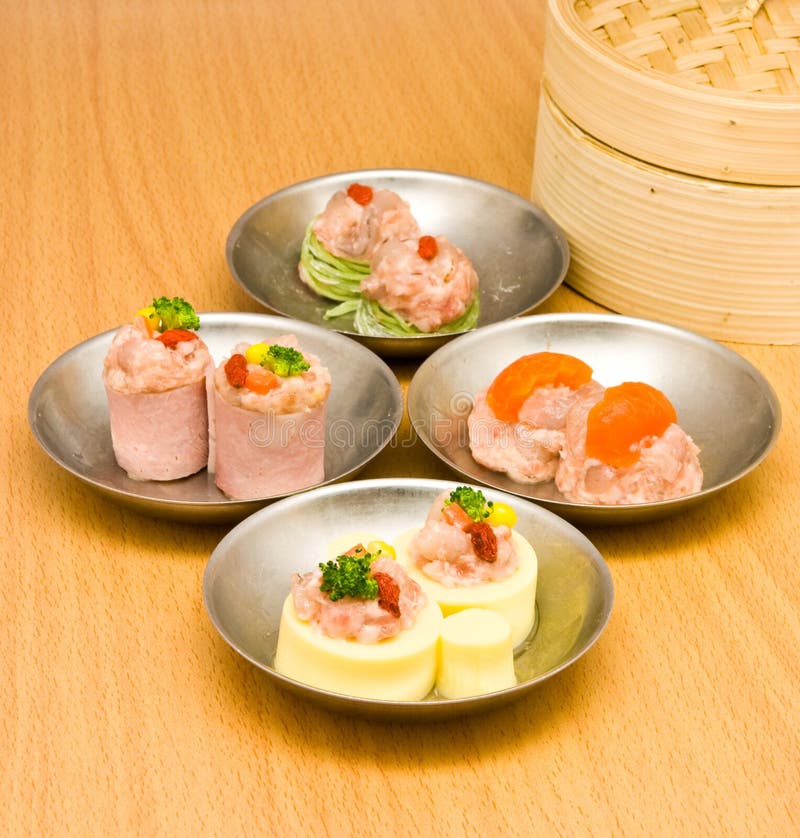 Assorted Dim Sum stock image. Image of asian, fish, delicious - 17499751