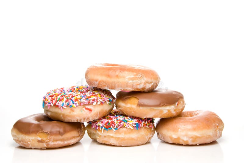Assorted Doughnuts stock image. Image of american, frosting - 13072943