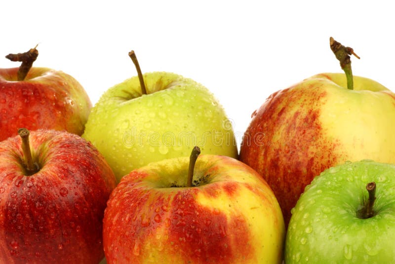 Assorted Dutch Apple Cultivars Stock Photo - Image of fresh, freshness ...
