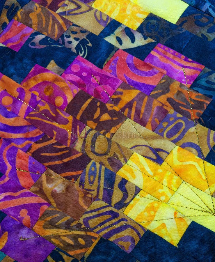 Assorted fabric patches stock photo. Image of yellow - 51407412