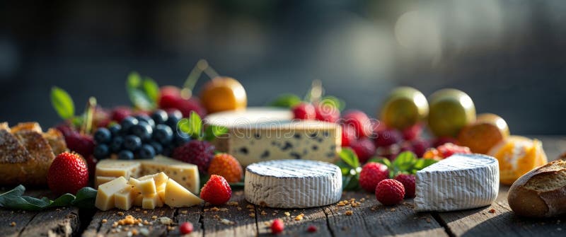 Assorted Food Items Table Background Blurred Stock Photos - Free ...