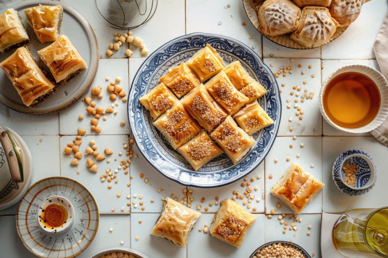 Assorted Food Items on a Table, Suitable for Food and Beverage Concepts ...