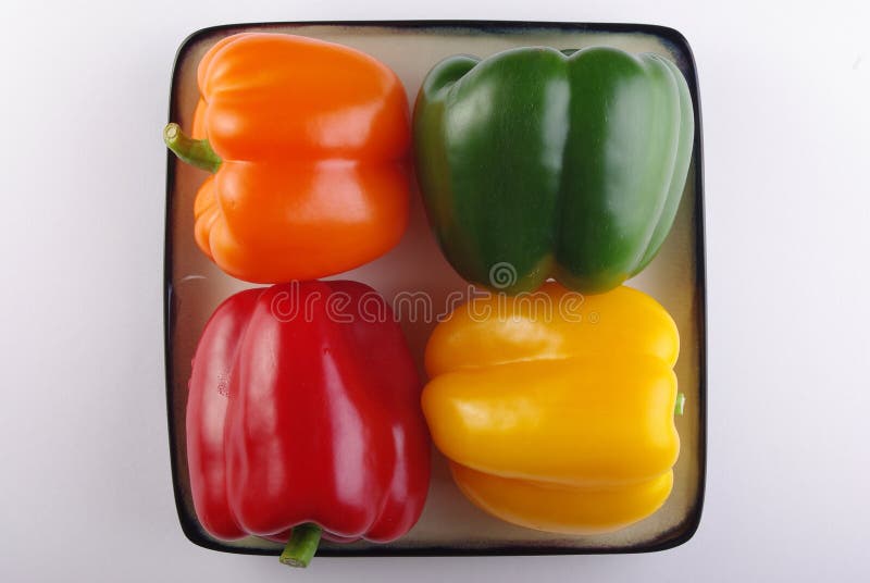 Assorted Fresh Bell Peppers Stock Image - Image of flavored, garden ...