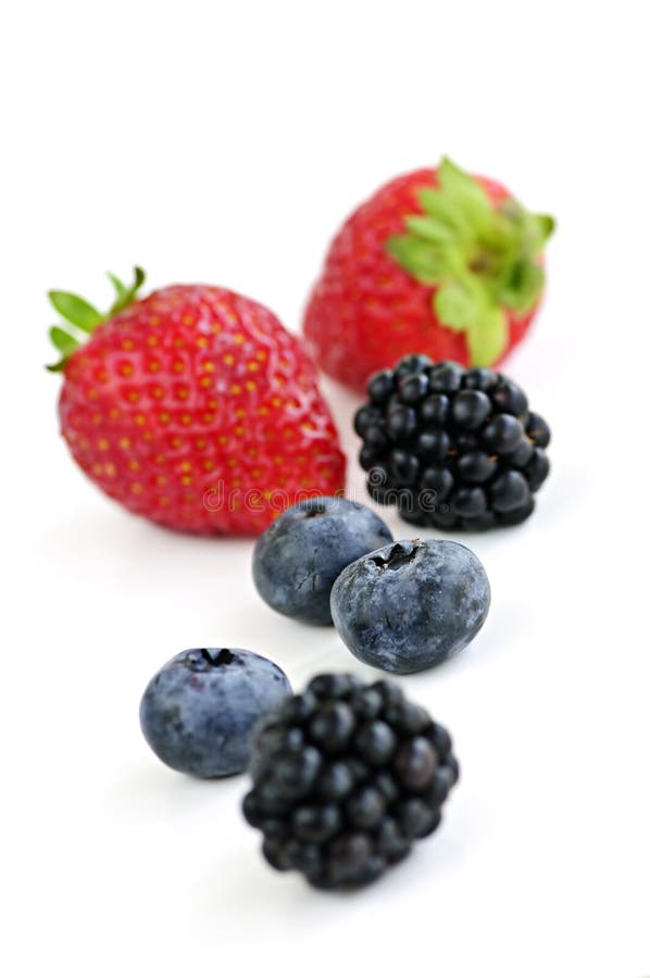 Assorted fresh berries stock image. Image of colourful - 10982373