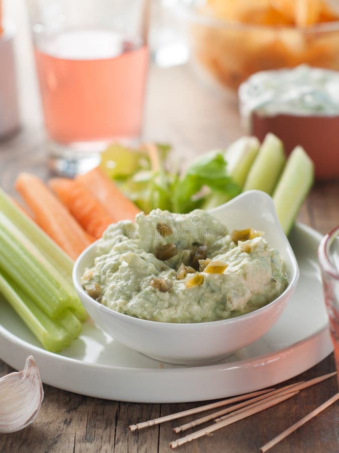 Assorted Fresh Vegetables with Dip Stock Photo - Image of vegan ...