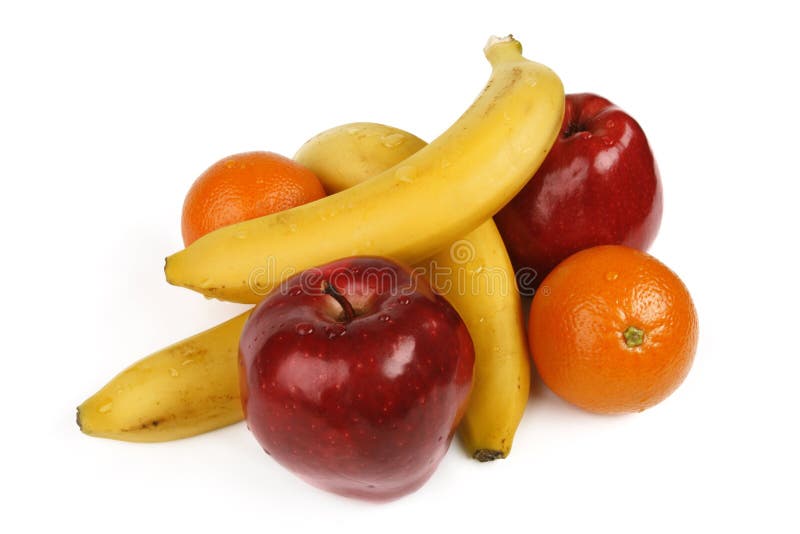 Assorted fruit stock photo. Image of refreshment, front - 4546546