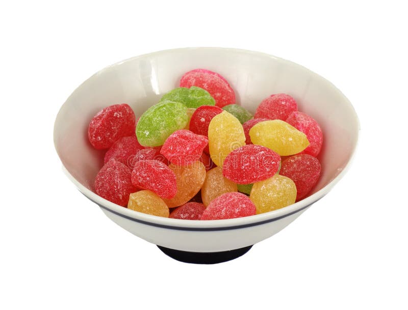 Assorted Fruit Flavor Hard Candy Stock Photo - Image of artificial ...