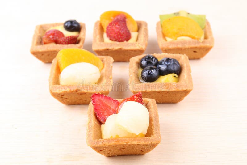 Assorted fruit tarts stock image. Image of assorted, tarts - 71293787