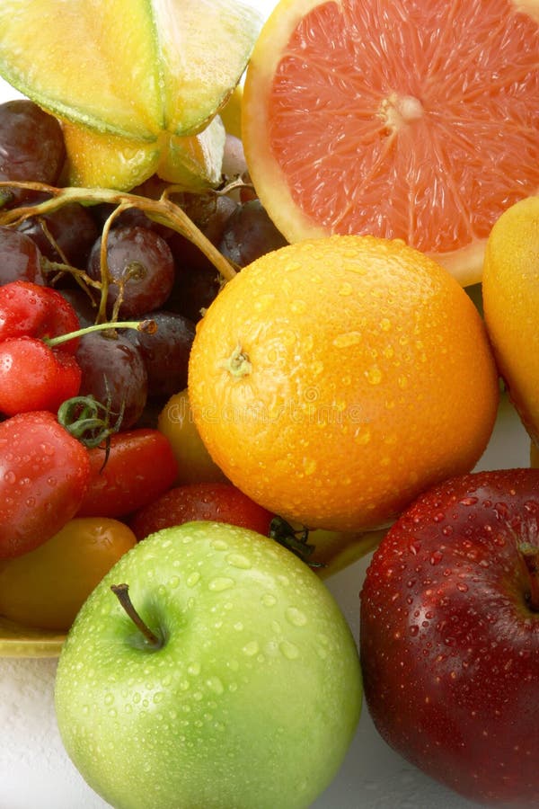 Assorted fruits stock photo. Image of juice, large, flavor - 183593620