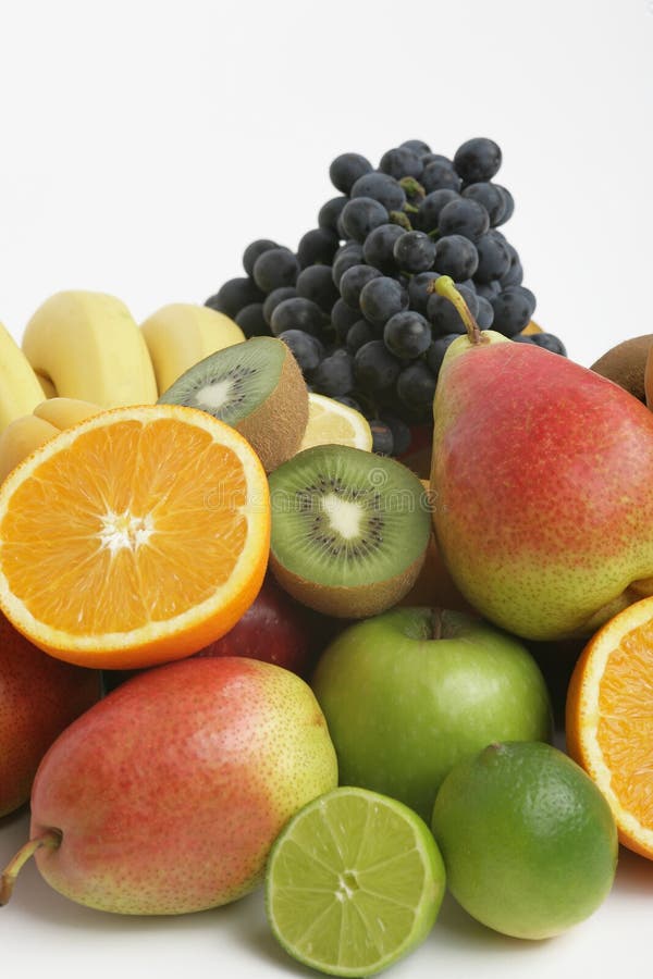 Fresh fruits stock photo. Image of fibers, salad, grapes - 66953590