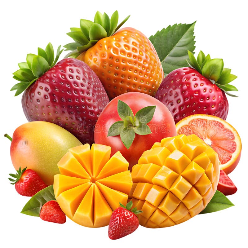 Assorted Fruits stock illustration. Illustration of assorted - 369294827