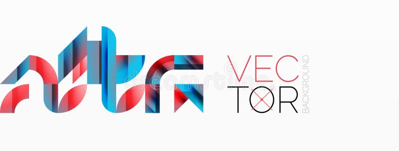 Assorted Geometric Shapes Unite in a Minimalistic Abstract Backdrop ...