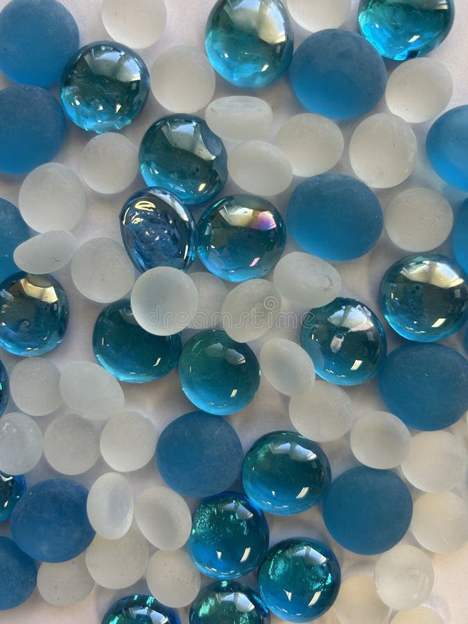 Assorted glass beads stock photo. Image of purple, gemstone - 375183770