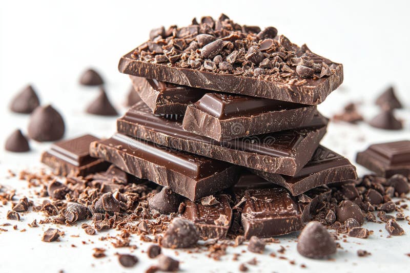 Assorted Gourmet Chocolate Selection with Diverse Flavors Neatly ...