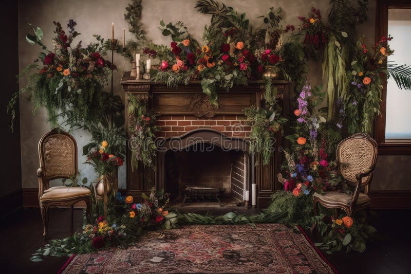 Assorted Greenery and Floral Arrangements for a Vibrant Ceremony ...