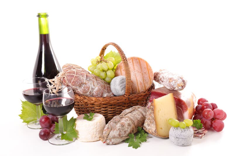 Assorted of Grocery with Dairy Product, Fruit, Vegetable, Stock Image ...