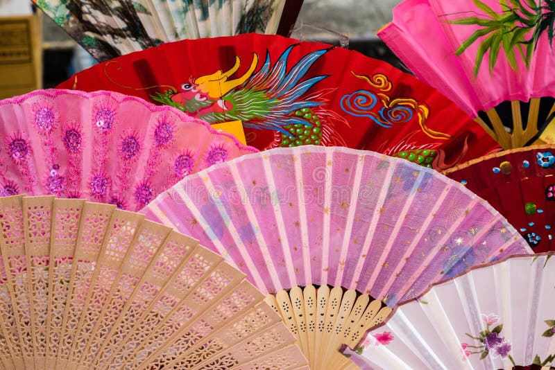 Two hand fans stock image. Image of flamenco, beautiful - 112728721