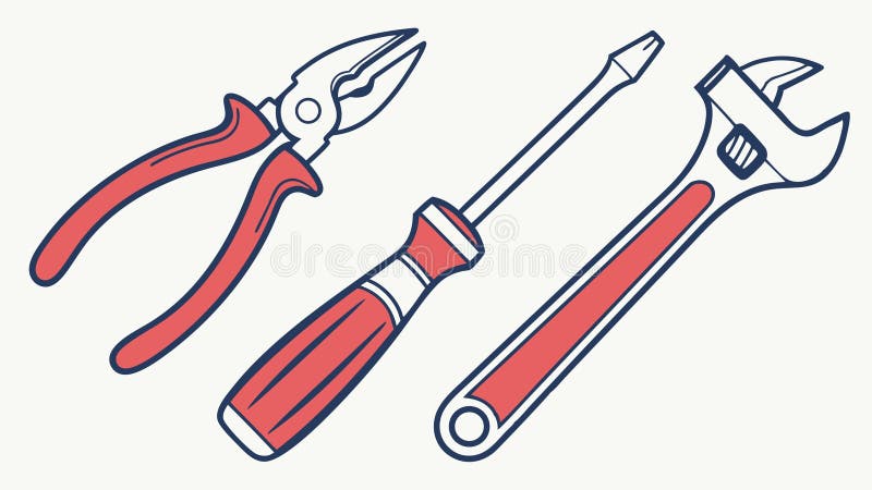 Assorted Hand Tools Illustration, Vector Design Generative AI Stock ...