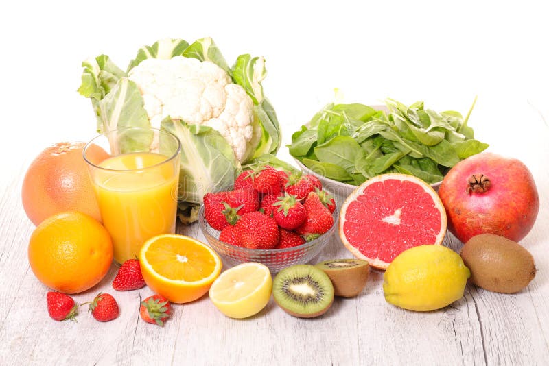 Assorted healthy food stock photo. Image of vegetable - 80190022