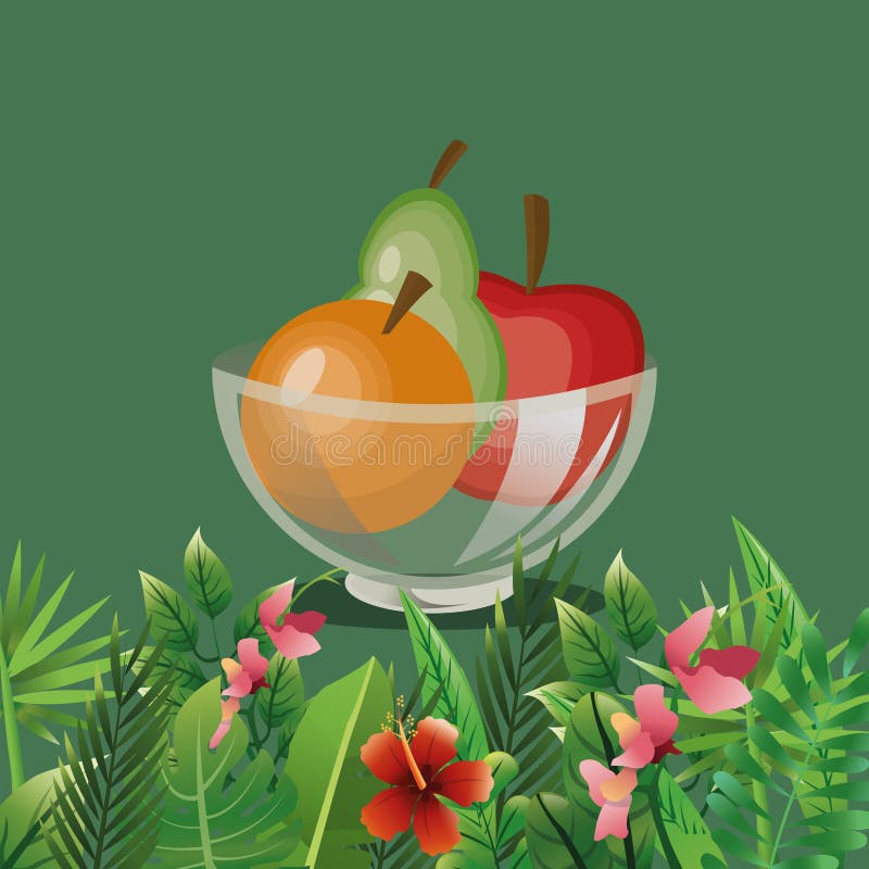 Assorted Healthy Food Icons Image Stock Vector - Illustration of ...