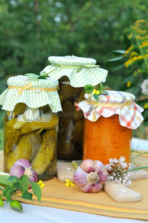 Assorted Homemade Preserves Stock Image - Image of culture, food: 20643587