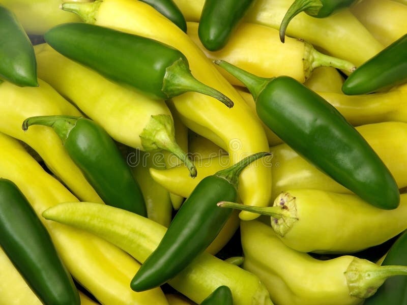 Assorted hot peppers stock image. Image of kitchen, peppers - 16234689