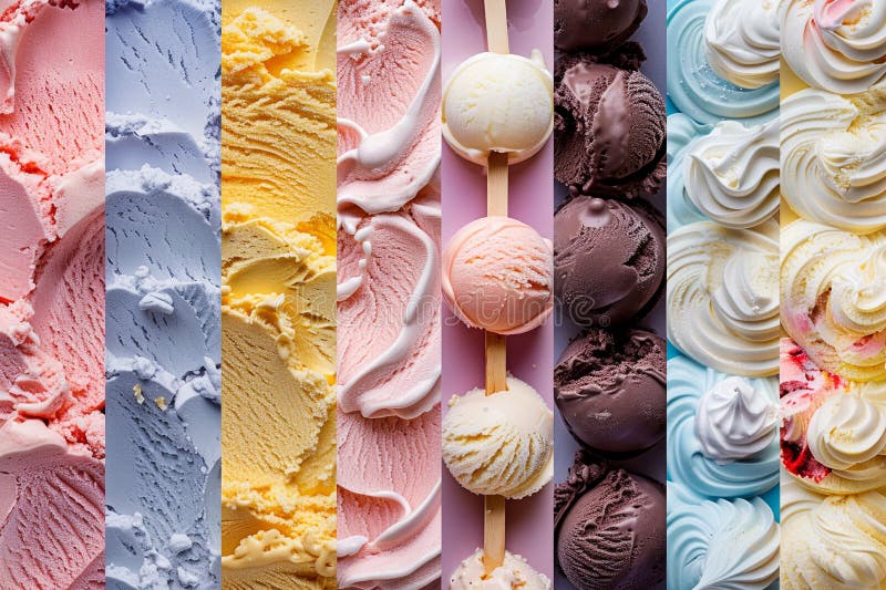 1,481 Ice Cream Collage Stock Photos - Free & Royalty-Free Stock Photos ...