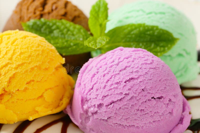 Assorted ice cream stock photo. Image of lemon, green - 56202366