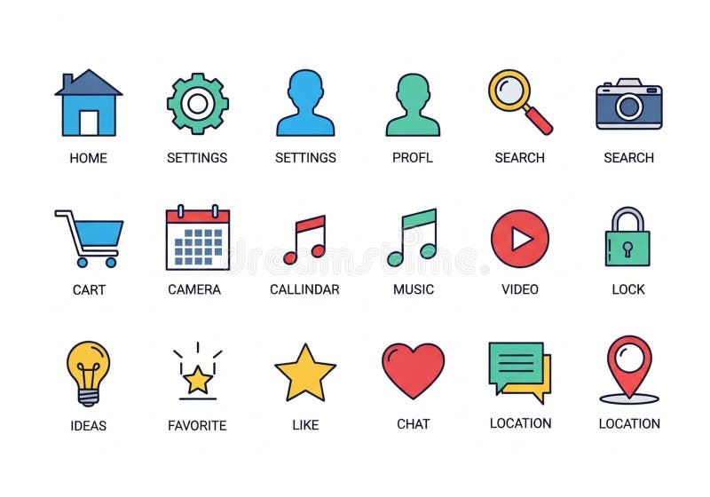 Simple Flat Style Pin Symbols Stock Illustrations – 275 Simple Flat ...