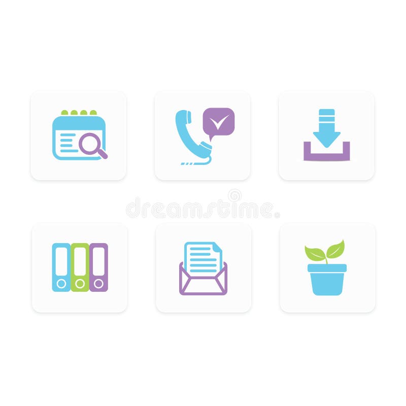 Assorted Icons. Vector Illustration Decorative Design Stock Vector ...